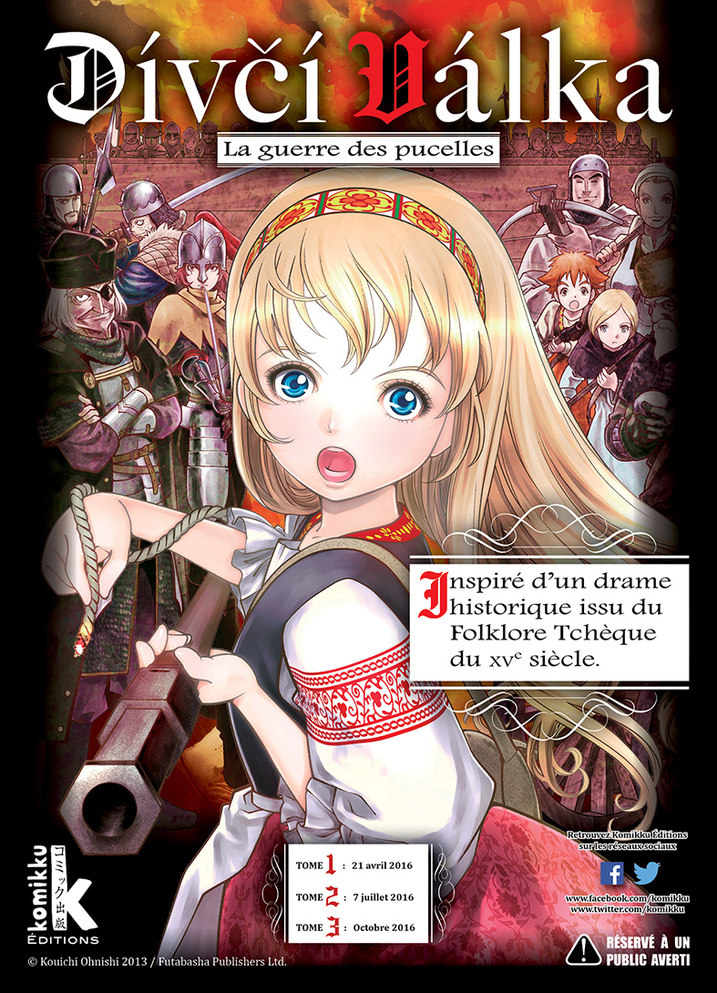 Dívčí Válka, le nouveau titre historique et engagé chez Komikku – Adam ...